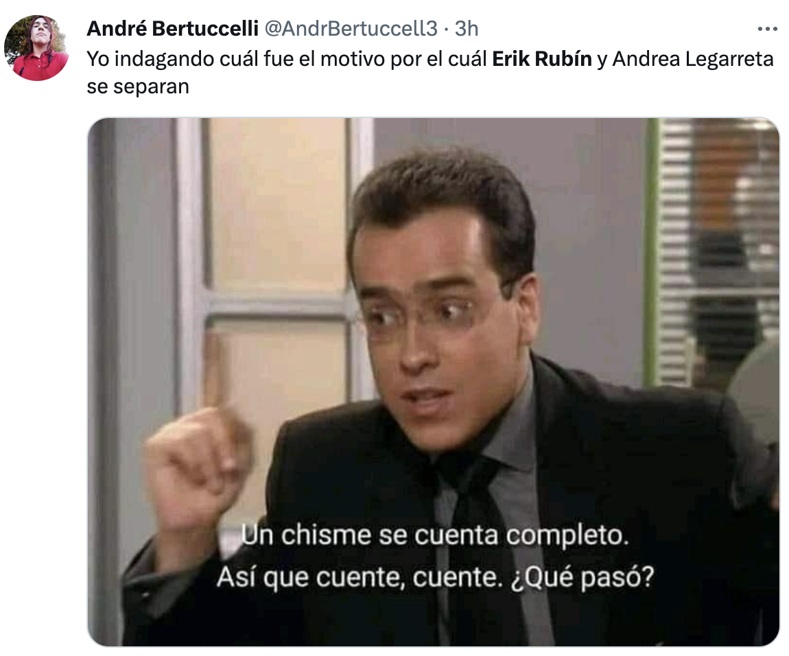 Los memes de Andrea Legarreta y Erik Rubín que harán que dejes de creer ...