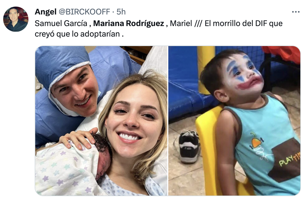 Internet le dio la bienvenida a la hija de Samuel García y Mariana ...