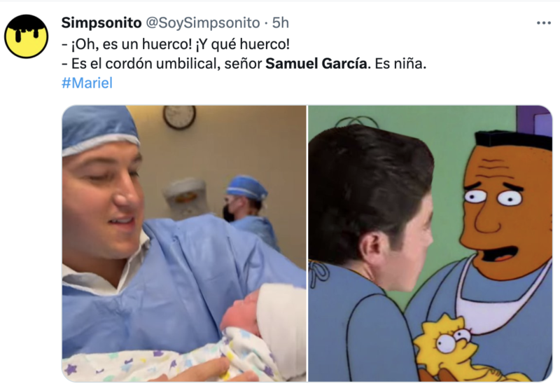 Internet le dio la bienvenida a la hija de Samuel García y Mariana ...